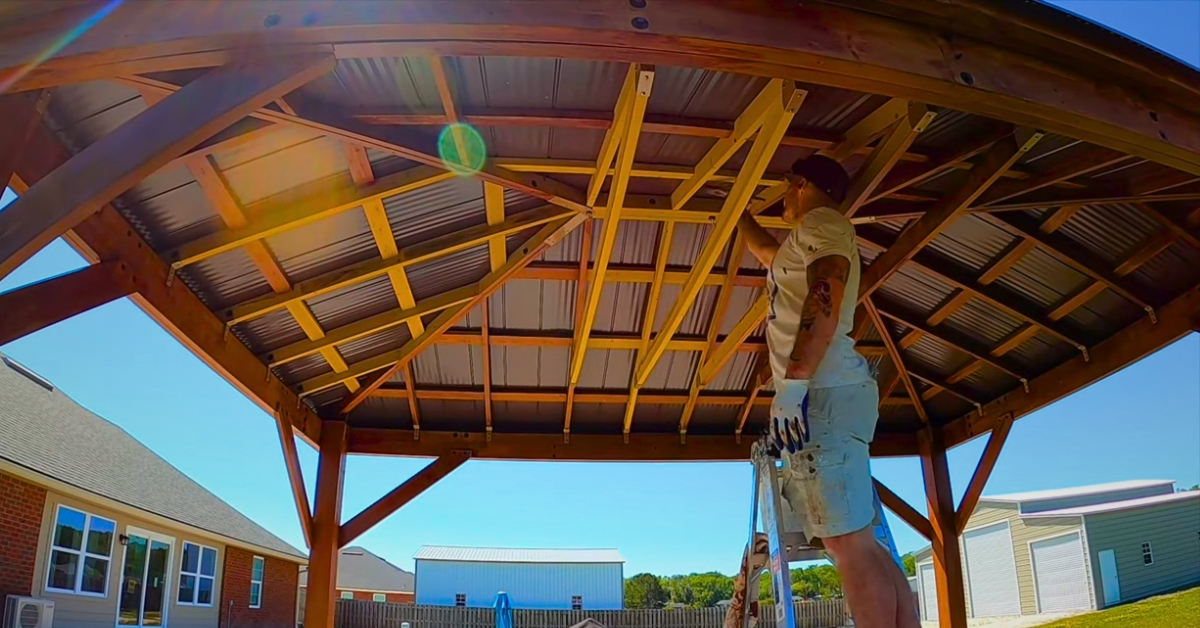 How to paint a gazebo? Step-by-Step Easy [2025] - Gazebo Solution