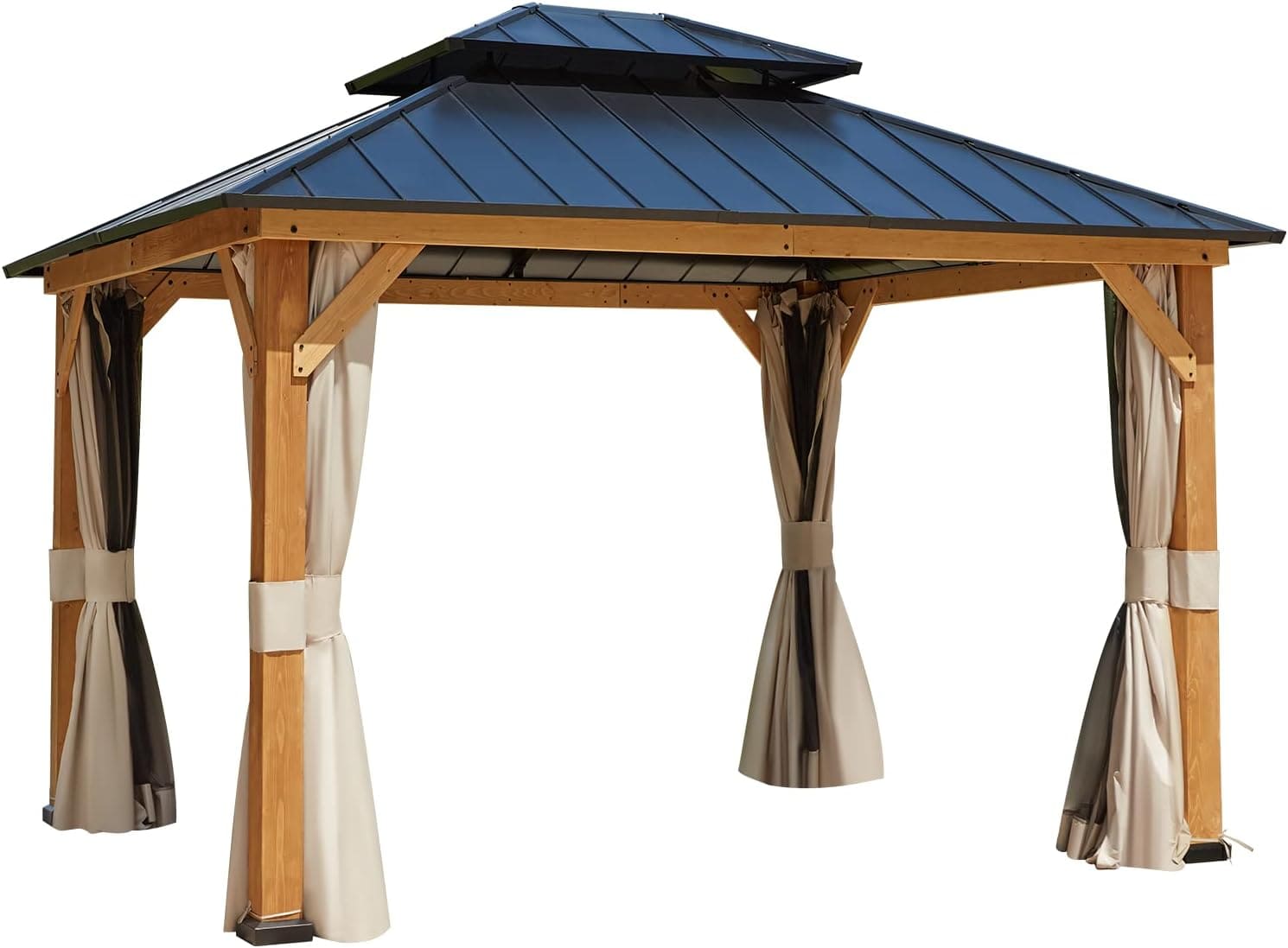 10 Best Modern Wood Gazebos: Reviews and Guide [2023] - Gazebo Solution