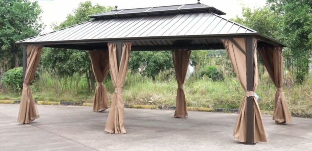 Is A Double-Roof Gazebo More Resistant To Wind and Rain [2025] - Gazebo ...