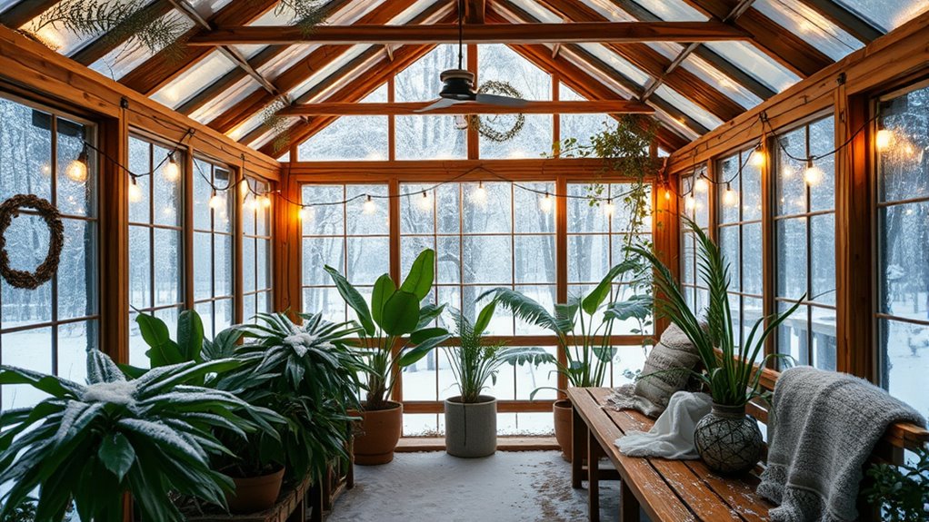 Winter Greenhouse Gazebo Using Sustainable Materials - Gazebo Solution