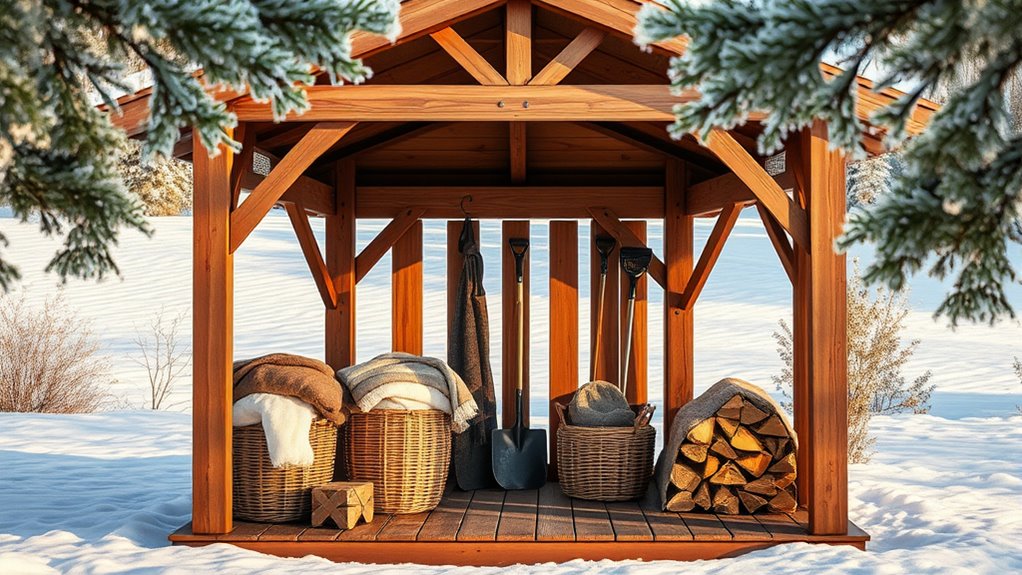 Winter Gazebo Storage Ideas - Gazebo Solution