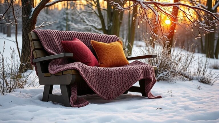 Cozy Bench Layouts for Winter Warmth - Gazebo Solution
